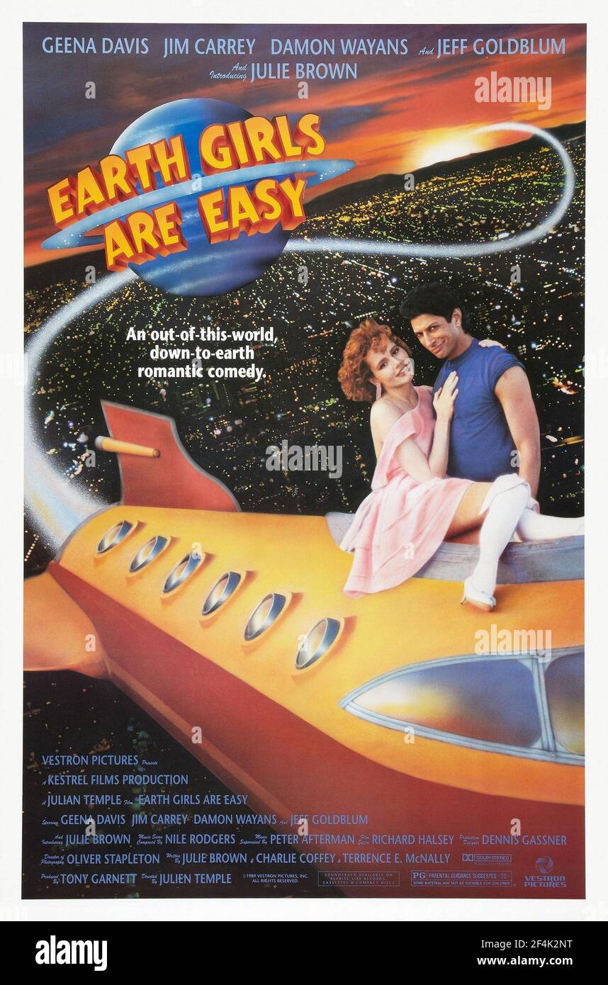 EARTH GIRLS ARE EASY (1988), directed by JULIAN TEMPLE. Copyright ...