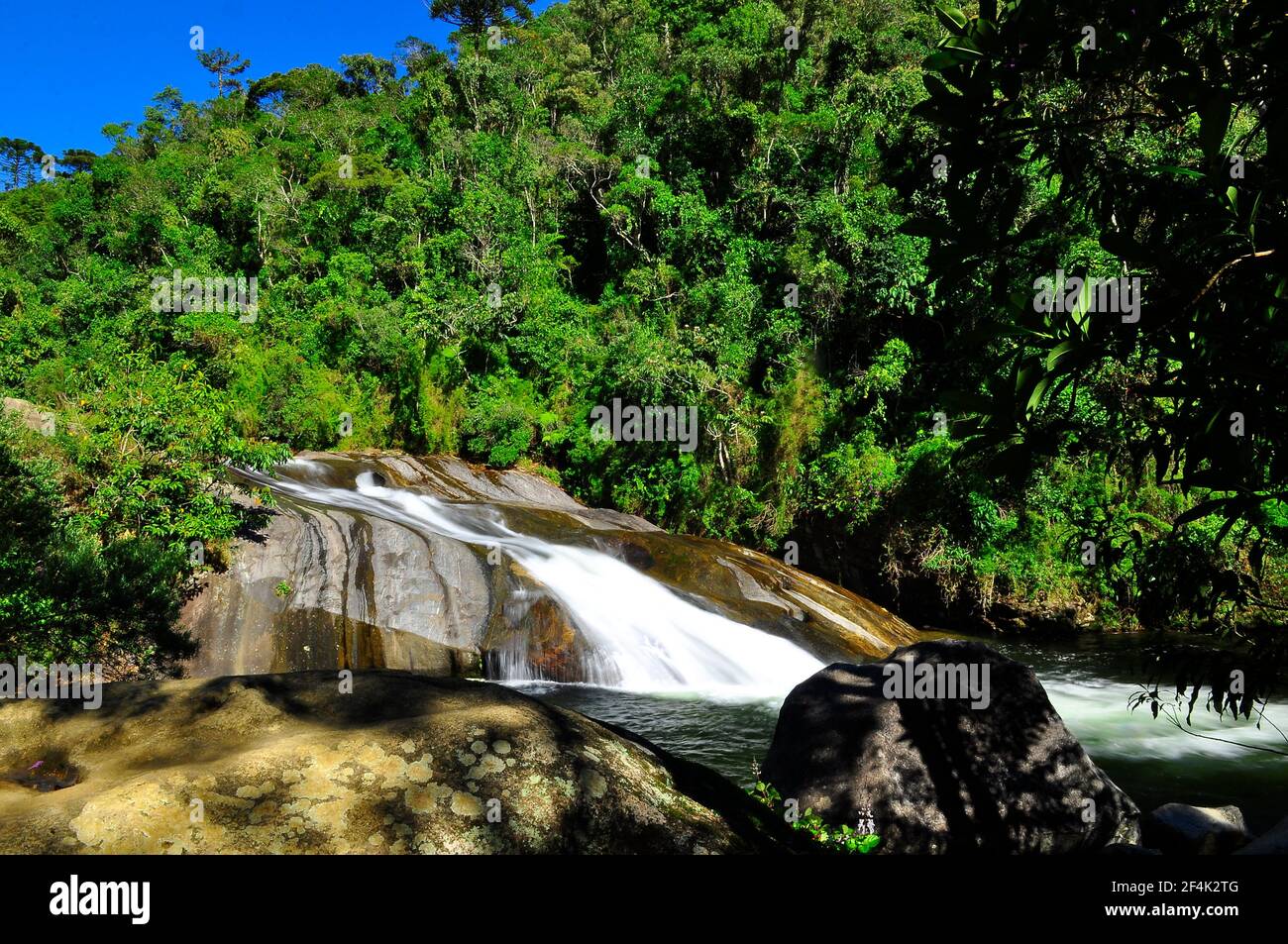 Escorrega waterfall a popular tourist destination at Maromba Village ...