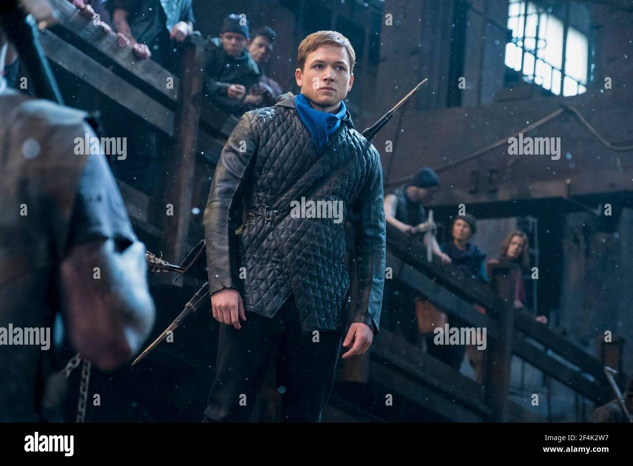 TARON EGERTON in ROBIN HOOD (2018), directed by OTTO BATHURST ...