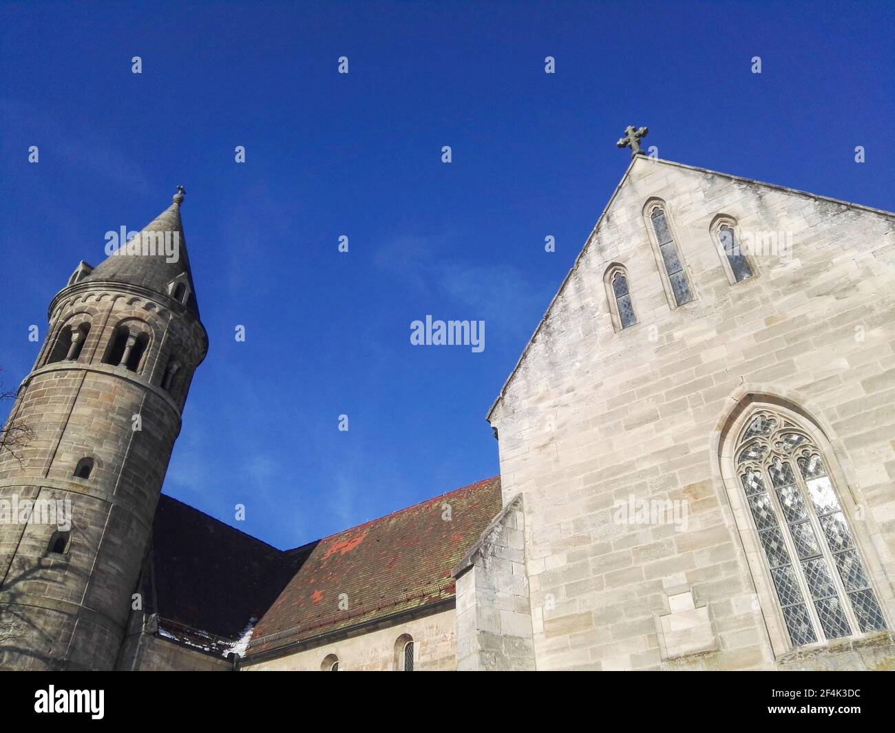 Lorch Monastery in sunshine Stock Photo - Alamy