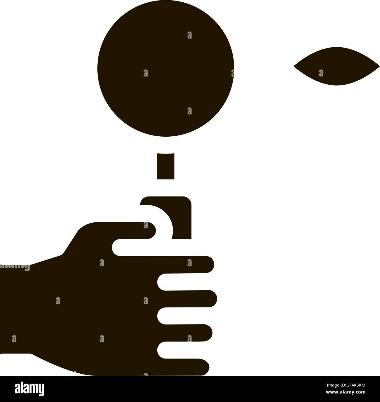 Human Eye Optical Research Icon Vector Stock Vector Image & Art - Alamy