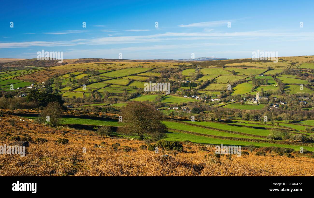 Widecombe in the moor hi-res stock photography and images - Alamy