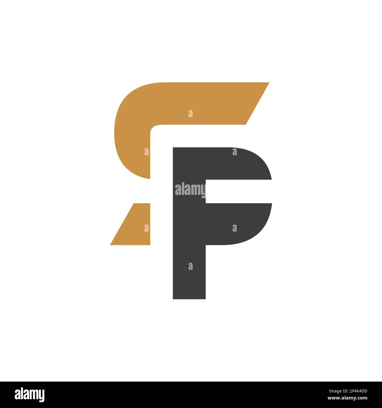 Initial sf letter logo vector template design. Creative abstract letter ...