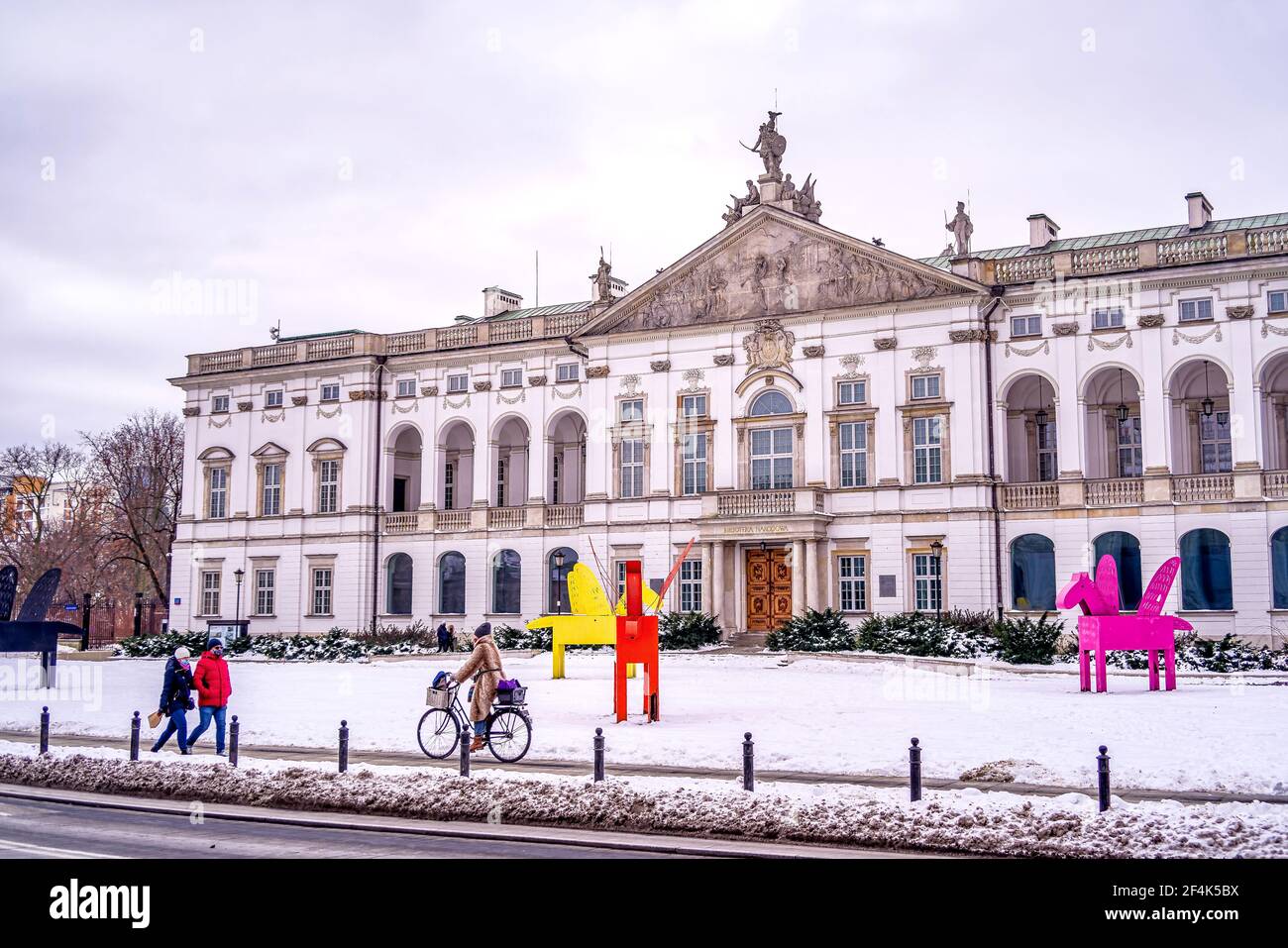 Krasiński library in warsaw hi-res stock photography and images - Alamy