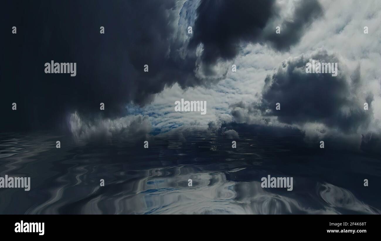 Time lapse clouds move over hi-res stock photography and images - Alamy