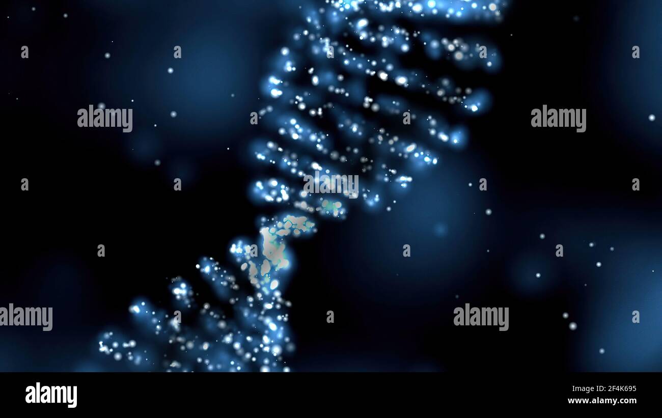 Dna Molecule Structure 3D illustration Stock Photo - Alamy