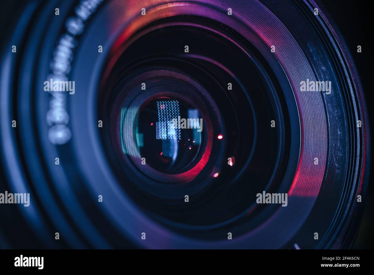 Close up video orange colored hi-res stock photography and images - Alamy