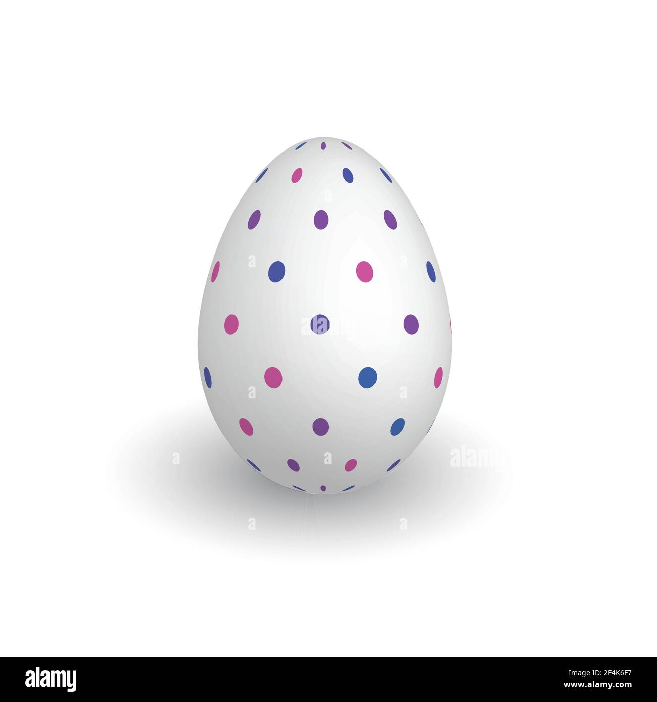 Colorful 3D realistic Easter egg Stock Vector Image & Art - Alamy