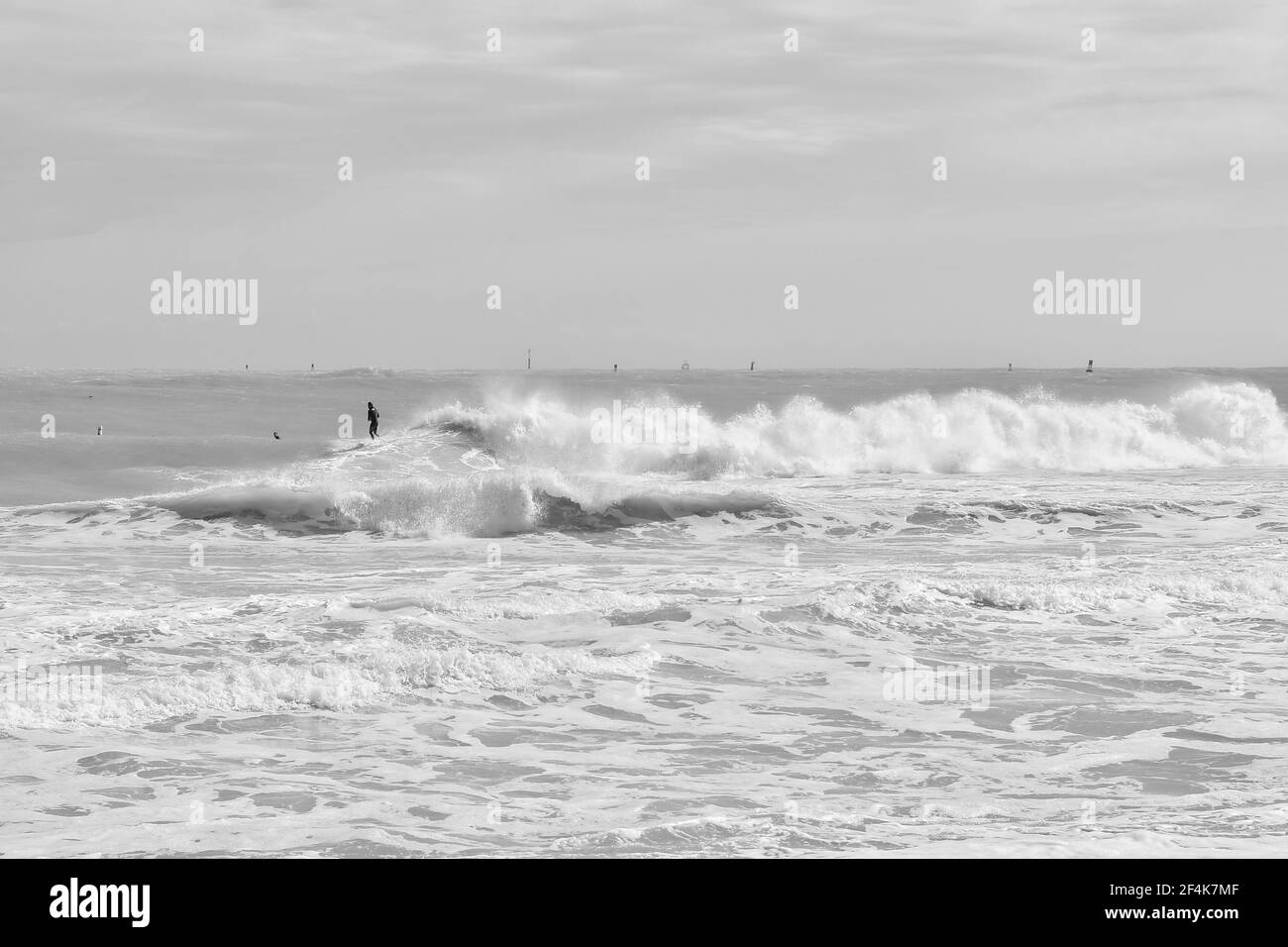 Lifeguard stand beach Black and White Stock Photos & Images - Alamy
