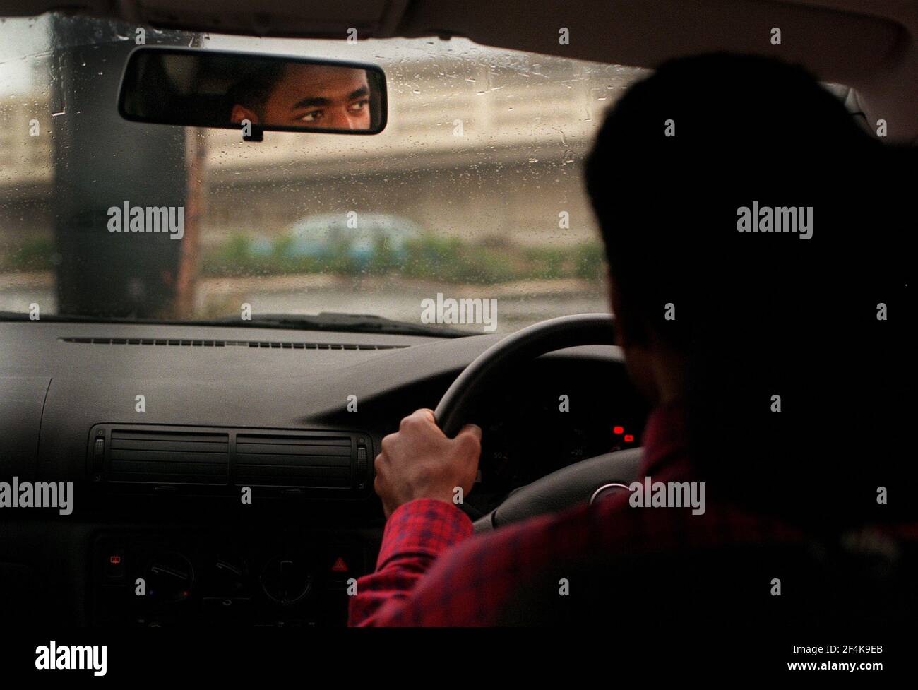 ROADS CAR DRIVERS DRIVER December1998 Alister Morgan Stock Photo - Alamy