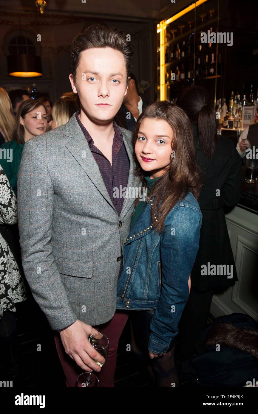 Tyger Drew-Honey and girlfriend attend the Cinderella opening night ...