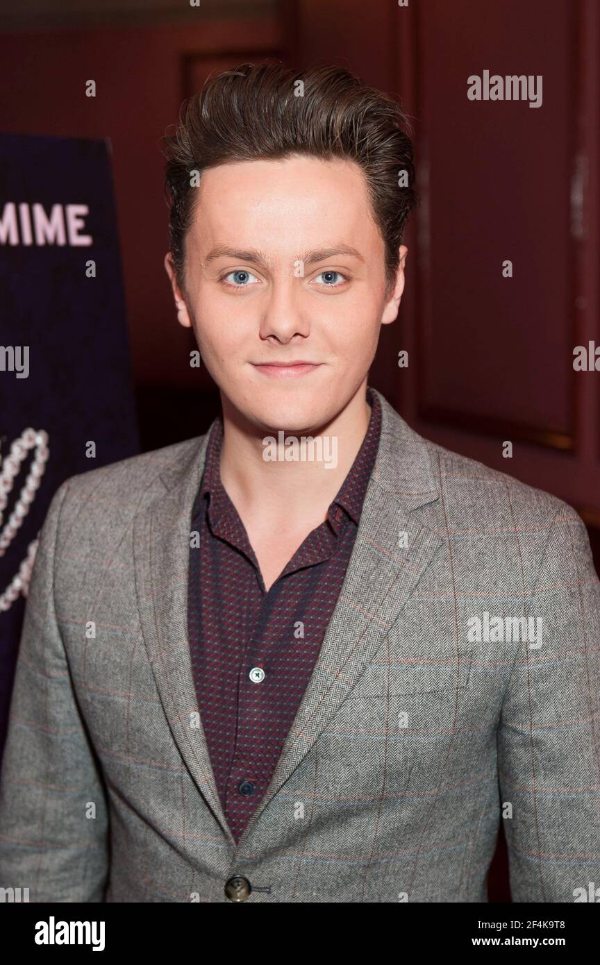 Tyger Drew-Honey arrives at the Cinderella opening night at the New ...