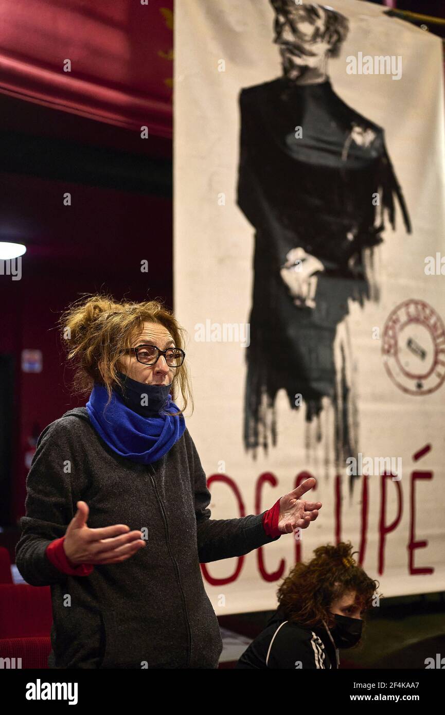 The Sébastopol theater, located in the city center of Lille close to ...