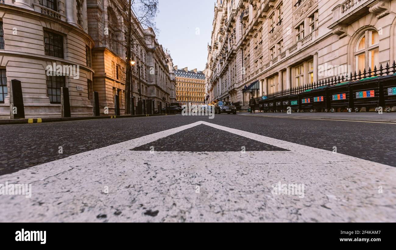 Typical London street, England Stock Photo - Alamy