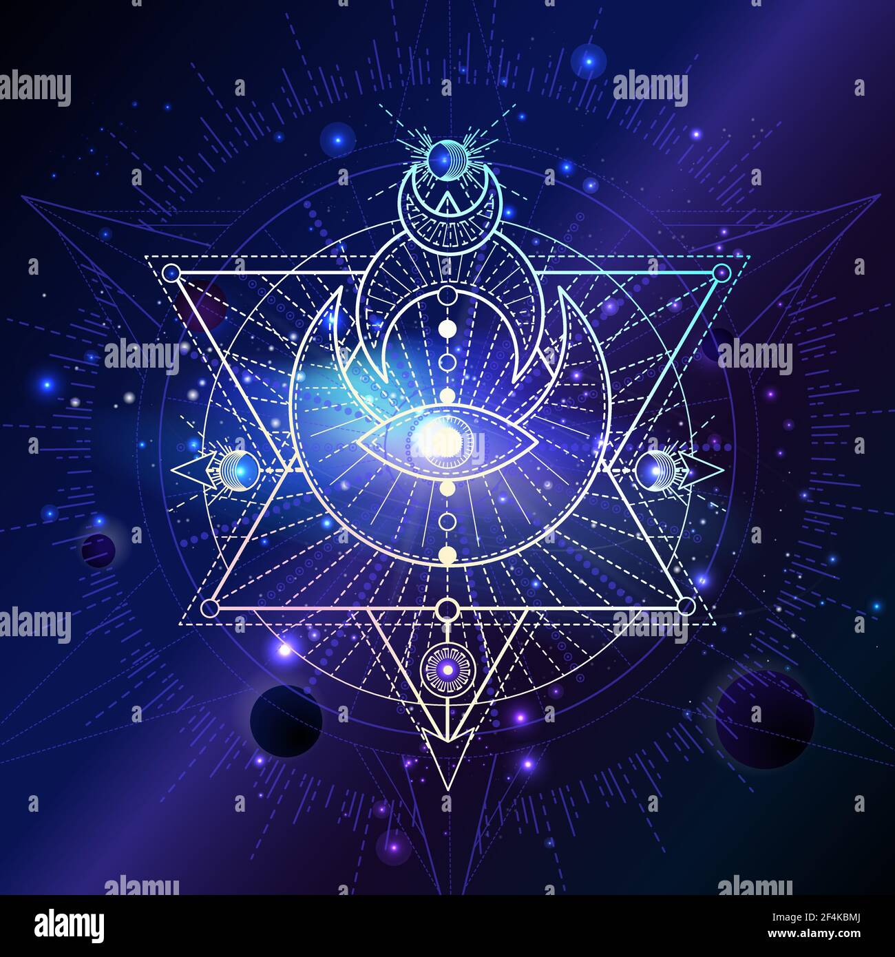 Sacred space vector vectors Stock Vector Images - Alamy