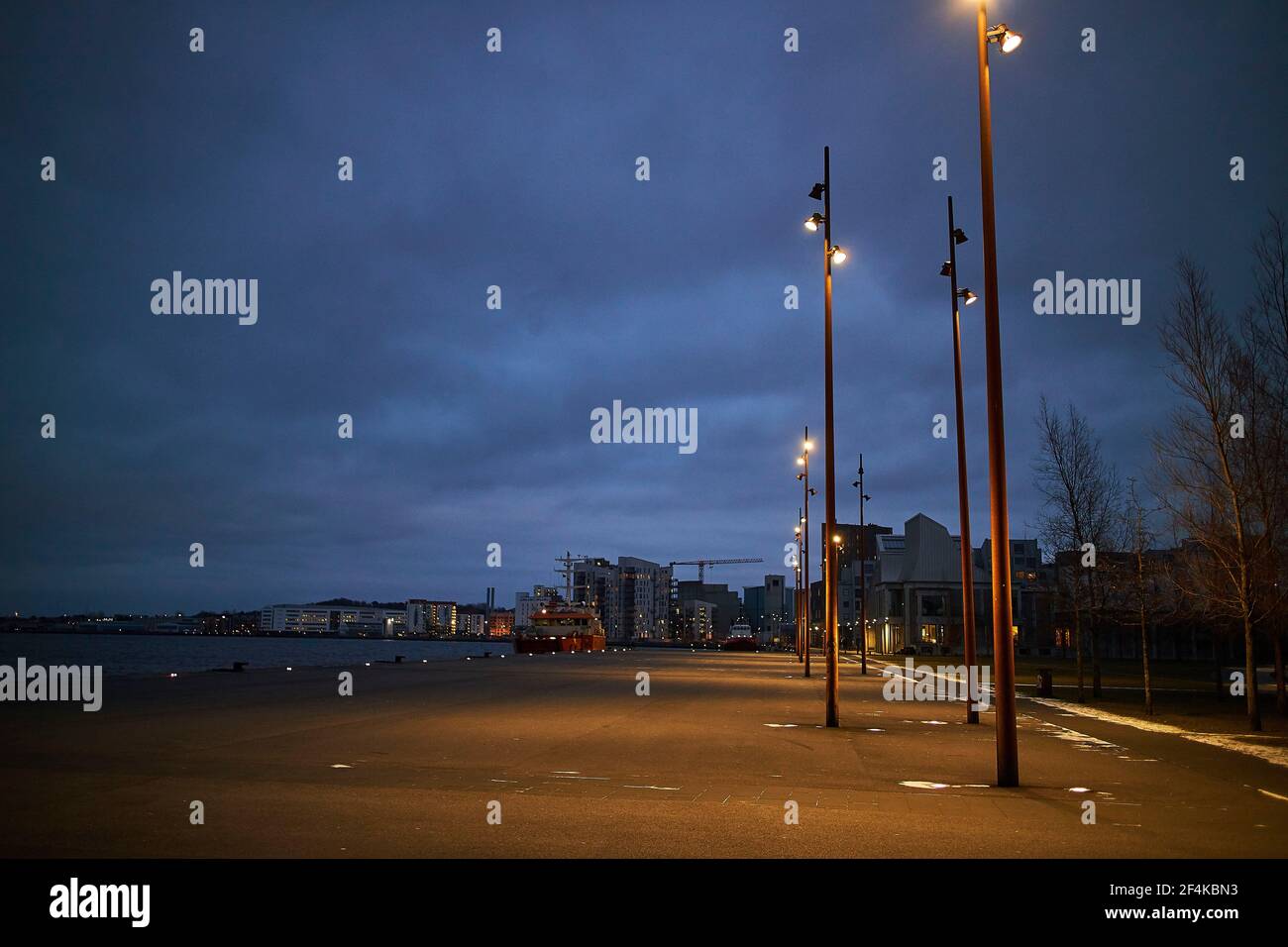 Empty terrace denmark hi-res stock photography and images - Alamy