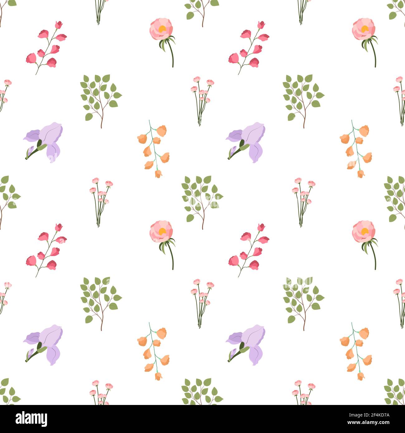 Textiles flowers texture Stock Vector Images - Alamy