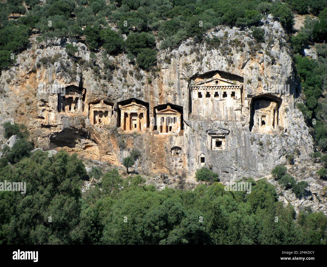 Famous rock tombs of turkey hi-res stock photography and images - Alamy