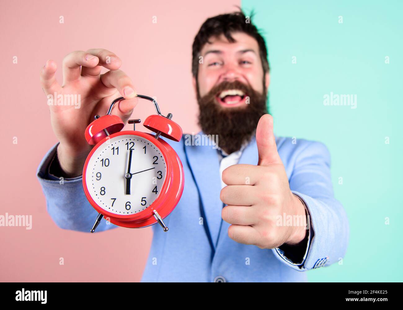 Businessman Finished On Time Time Management Skills Best Time Of Day