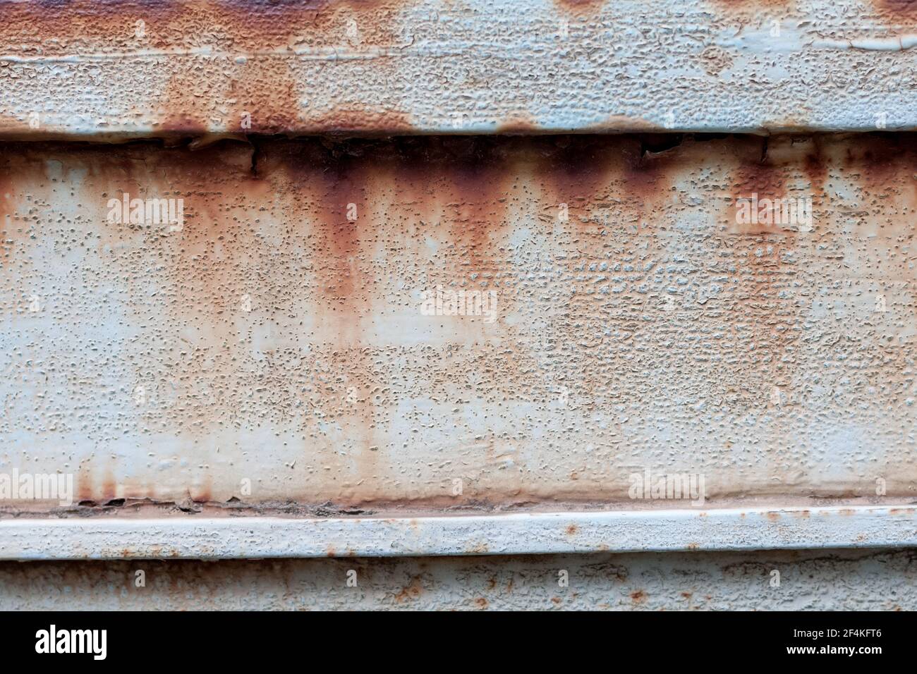 White and rusty metal background Stock Photo - Alamy