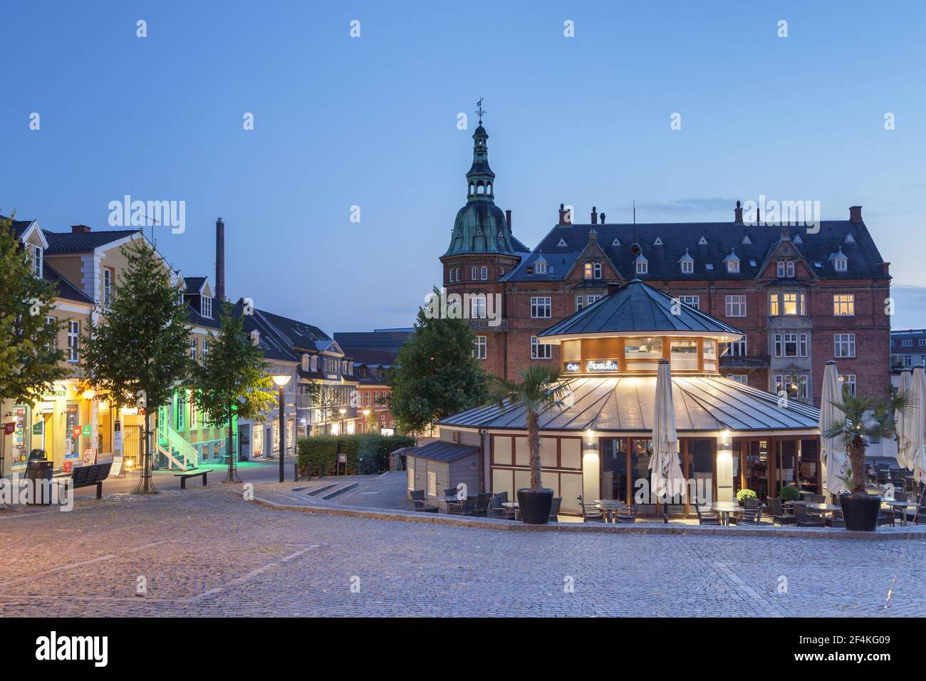 geography / travel, Denmark, Sjaelland, Hillerod, old town of Hillerod ...