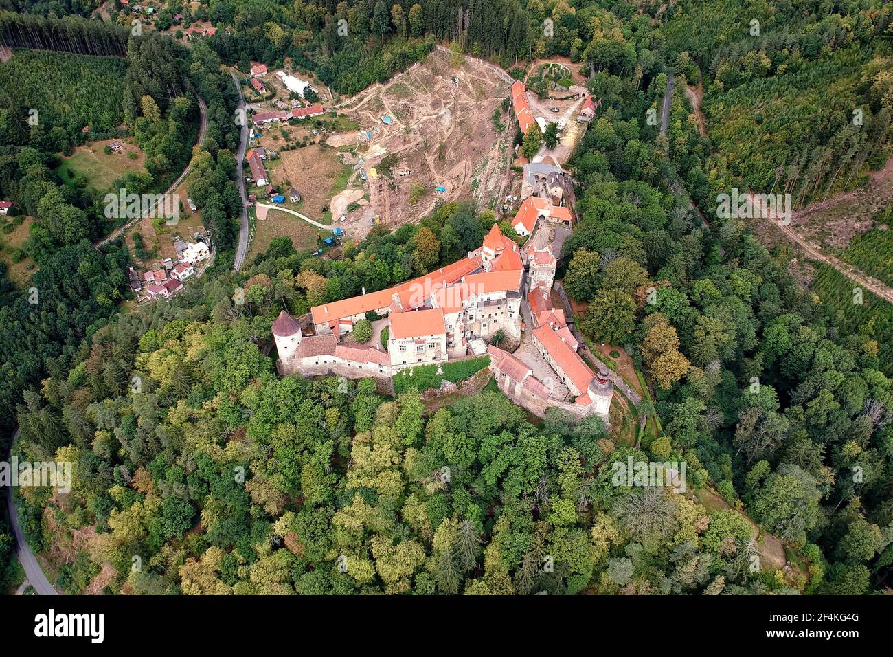 Hrad pernstejn hi-res stock photography and images - Alamy