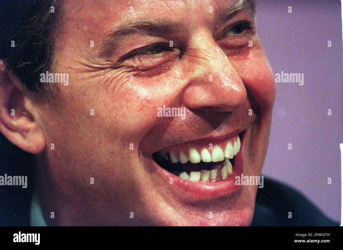 Blair at labour party conference hi-res stock photography and images ...
