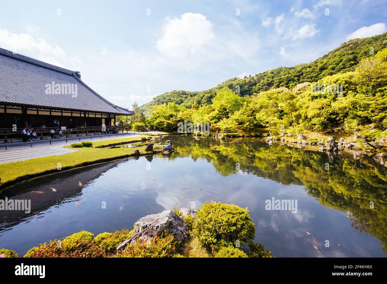 Tenryu-ji Garden and Temple Kyoto Japan Stock Photo - Alamy
