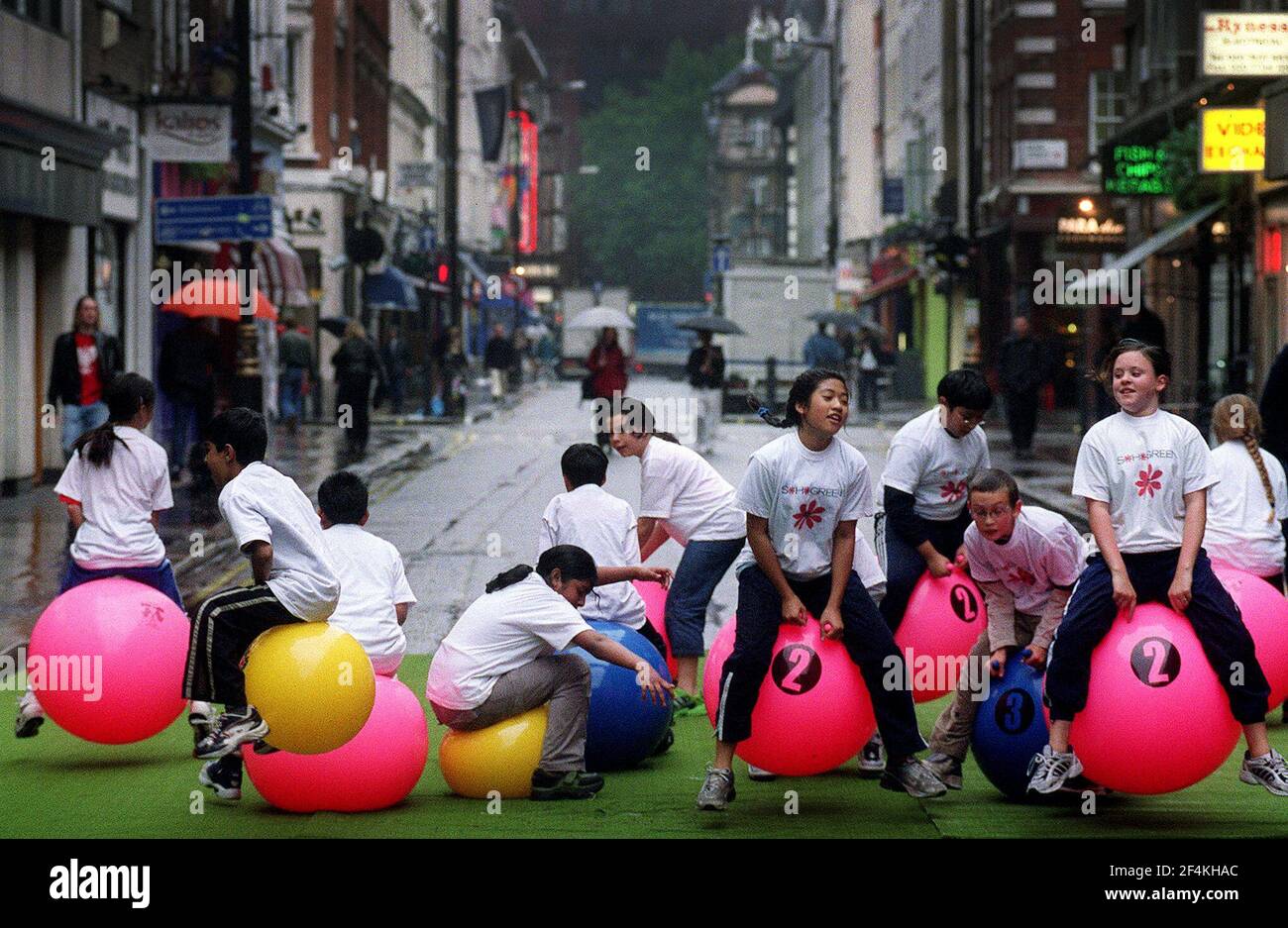 Space hoppers hi-res stock photography and images - Alamy