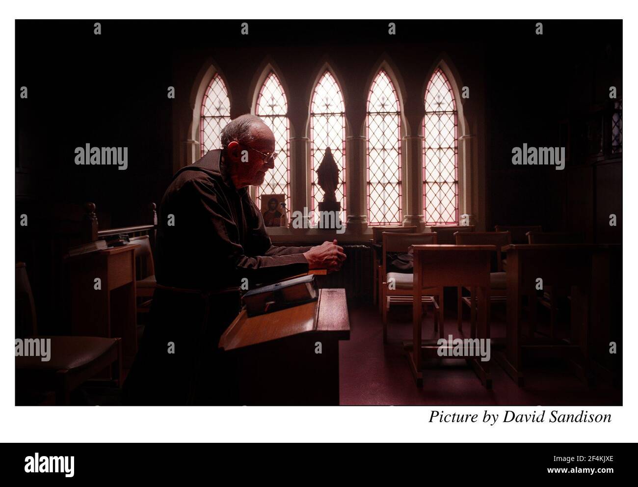 Father Bruno in Our Lady of Sorrows monastary 1999Father Bruno in the ...