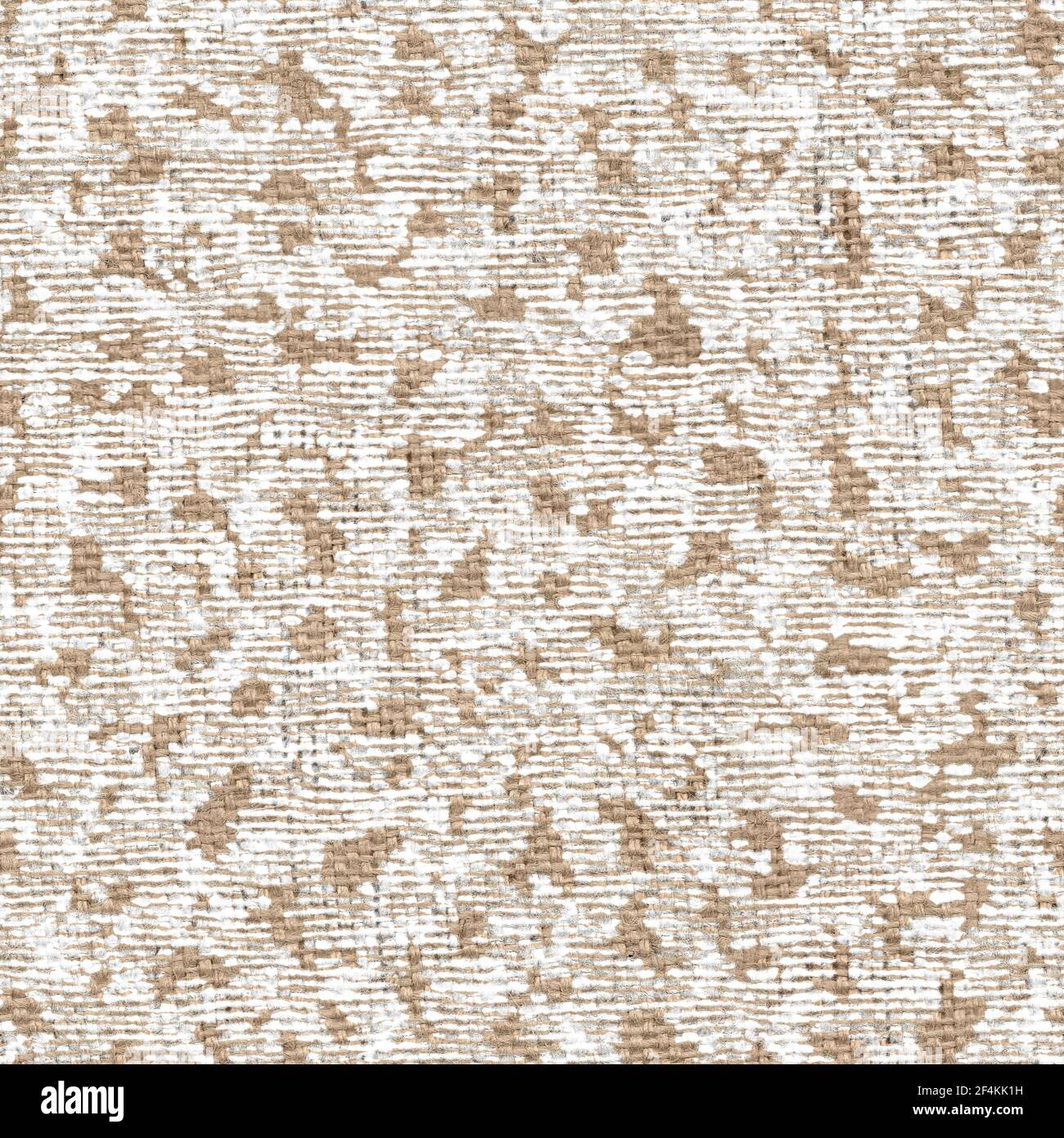 Seamless burlap with white paint pattern overlay Stock Photo - Alamy