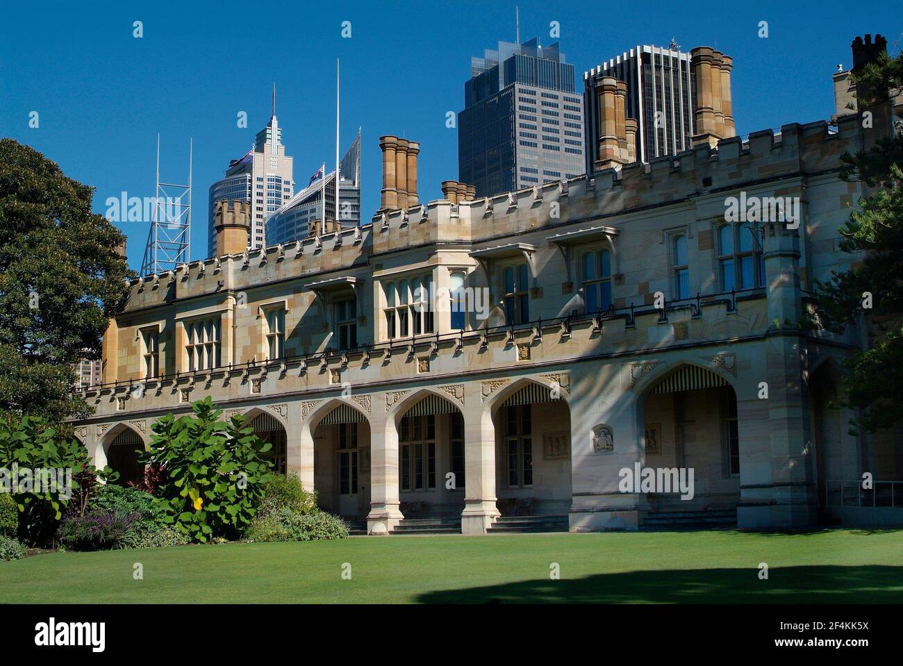 Sydney, NSW, Australia - May 07, 2010: Government House and office ...