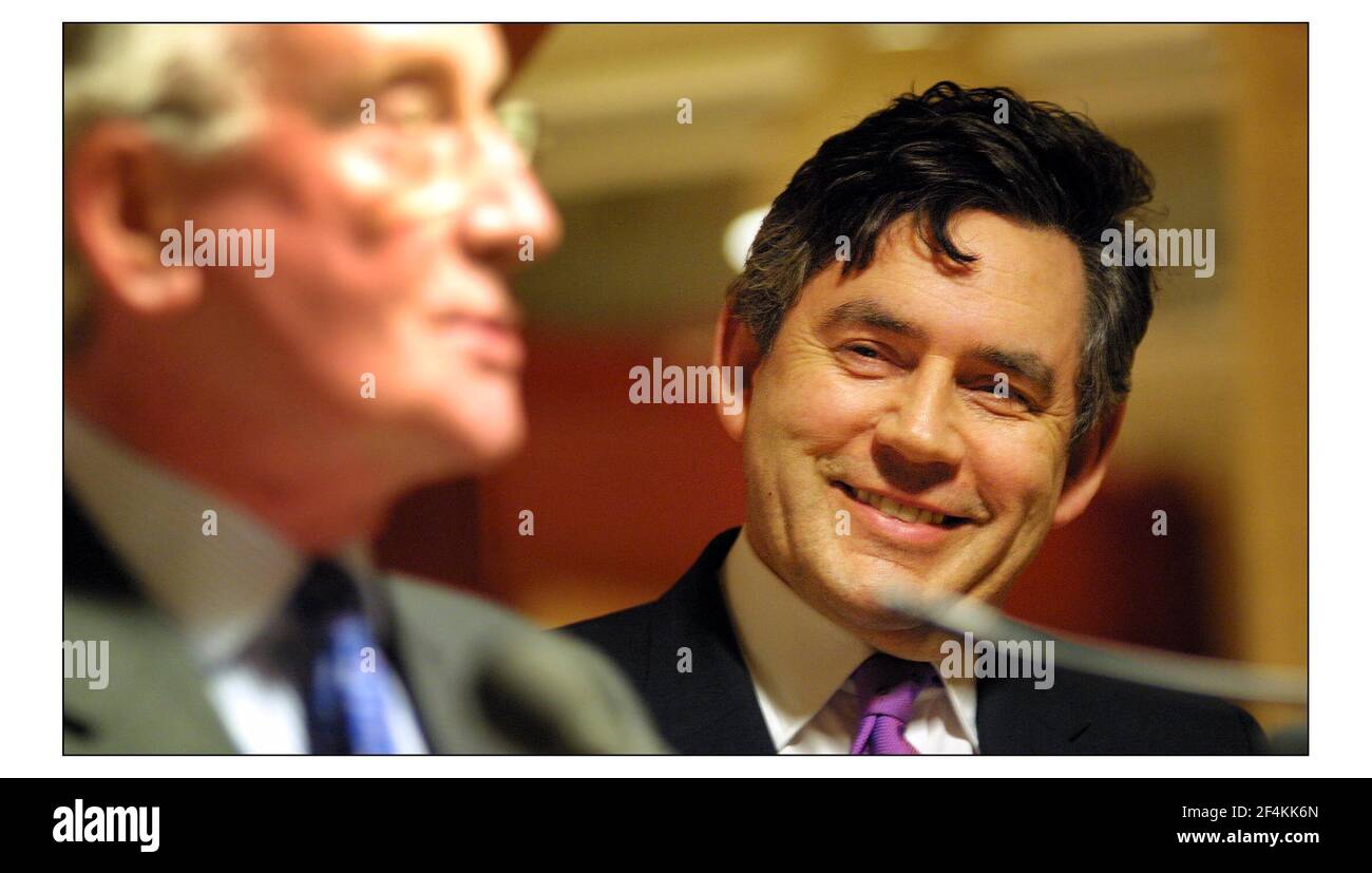 Gordon Brown took valuable time, one day ahead of the budget, to unveil ...