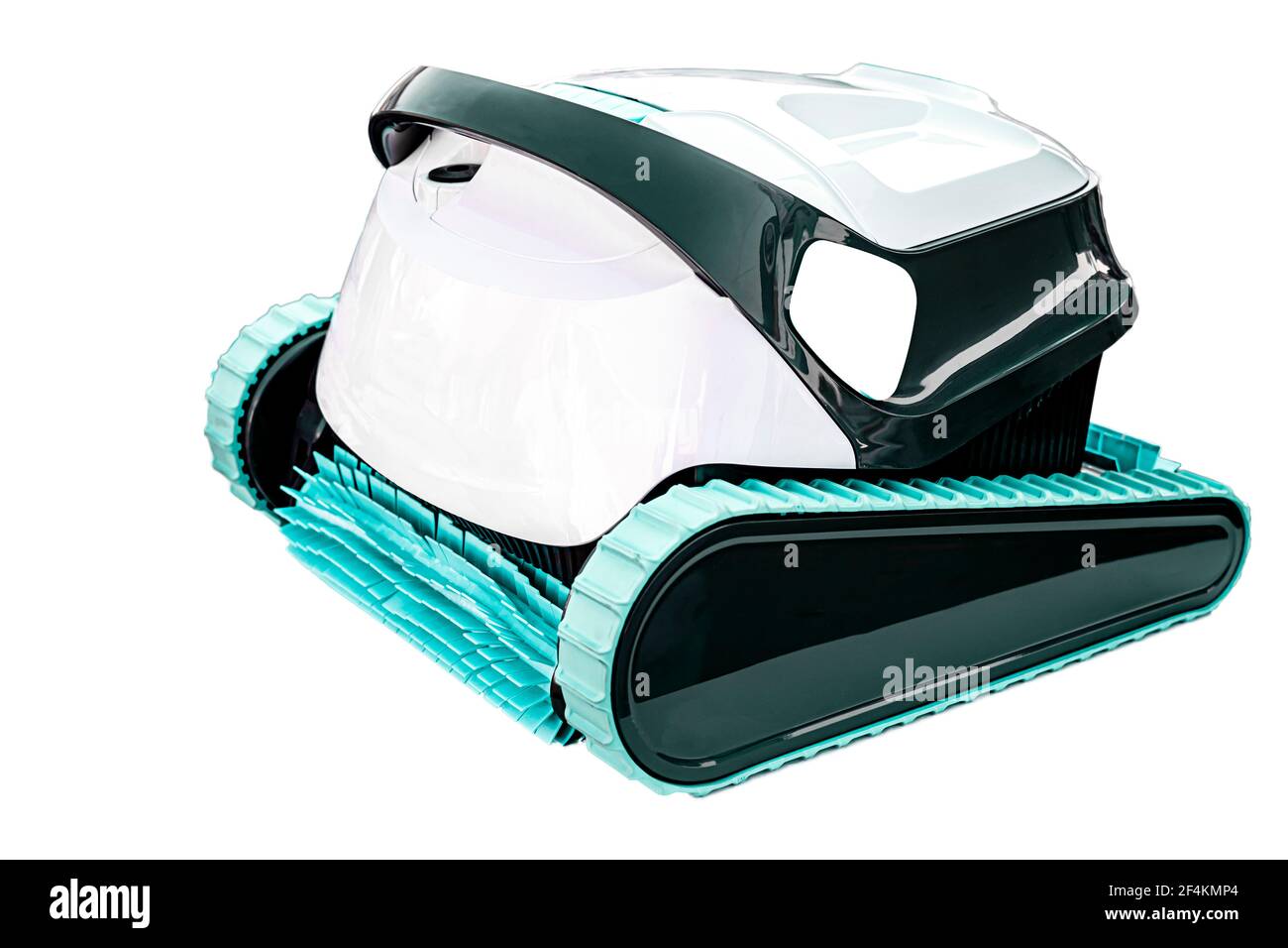 Automatic robot pool cleaners isolated on white. Swimming Pool ...