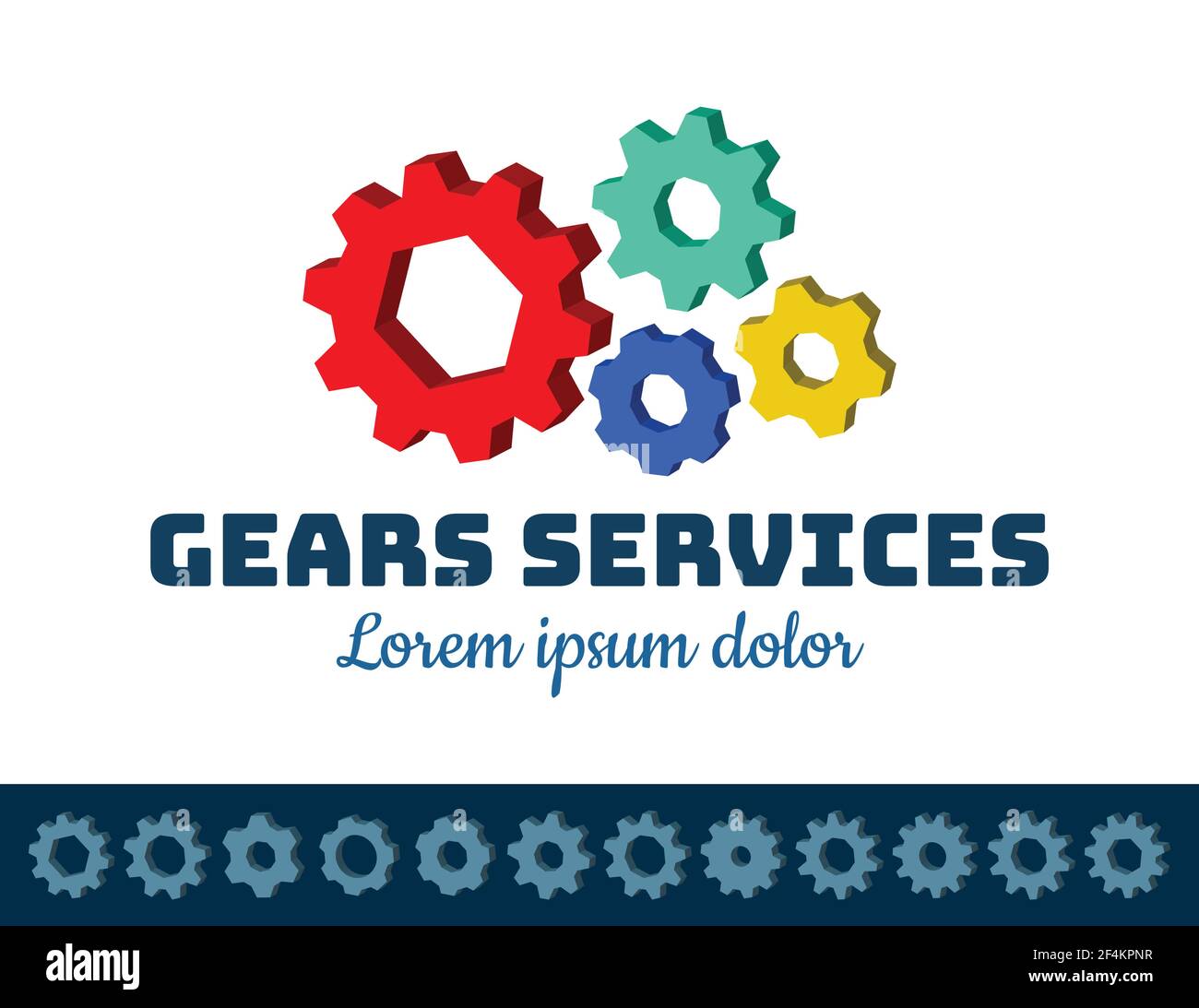 Gears logo. Suitable vector for factory - industrial -technology ...