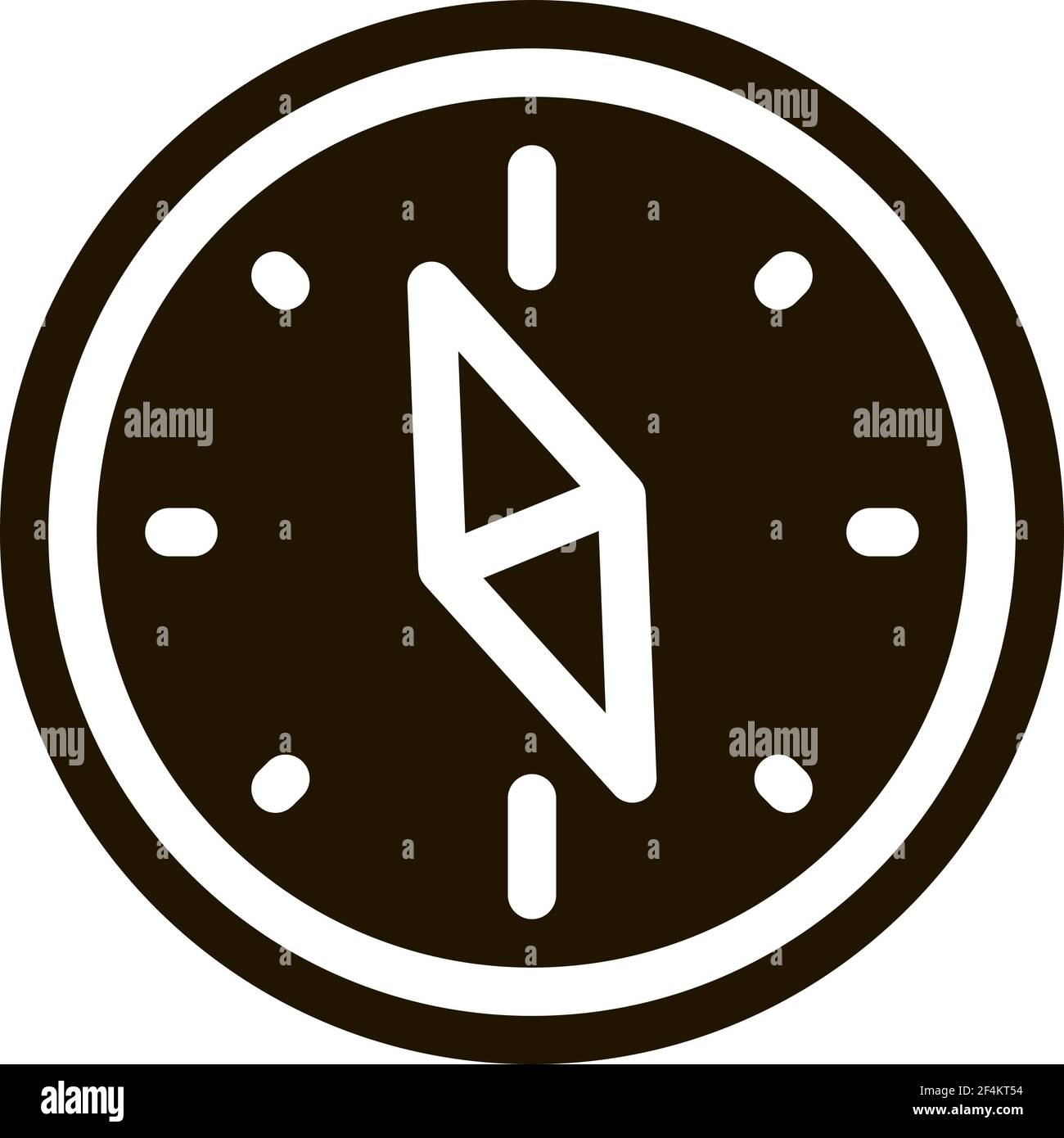 Navigational Compass Tool Icon Vector Stock Vector Image & Art - Alamy