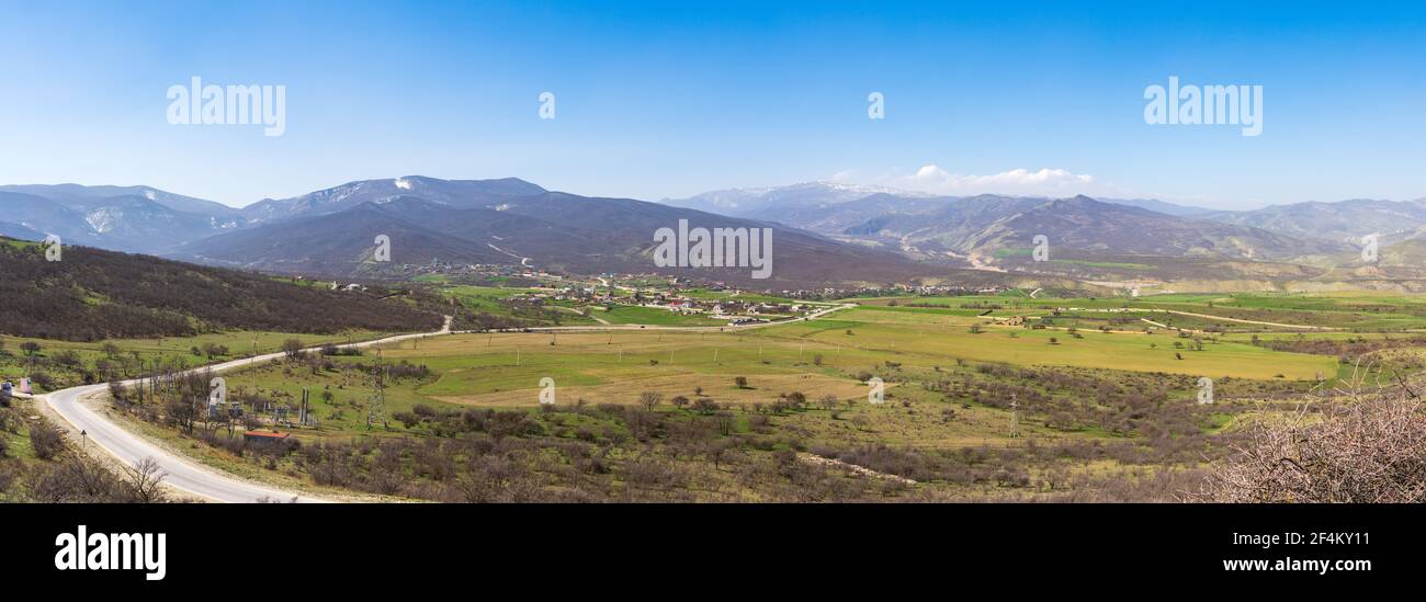 Road in village beautiful panorama hi-res stock photography and images ...