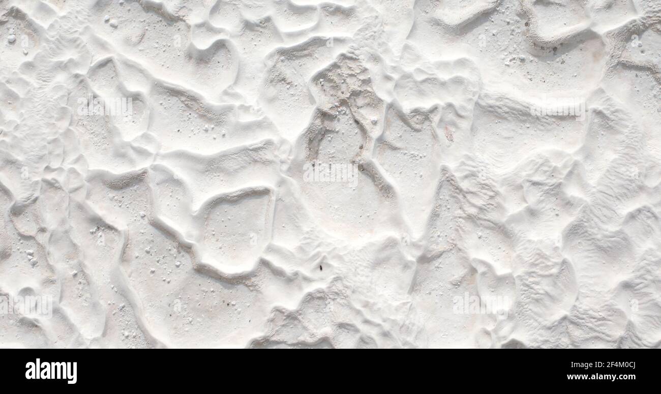 Beautiful abstract stone surface texture in Pamukkale, Turkey ...