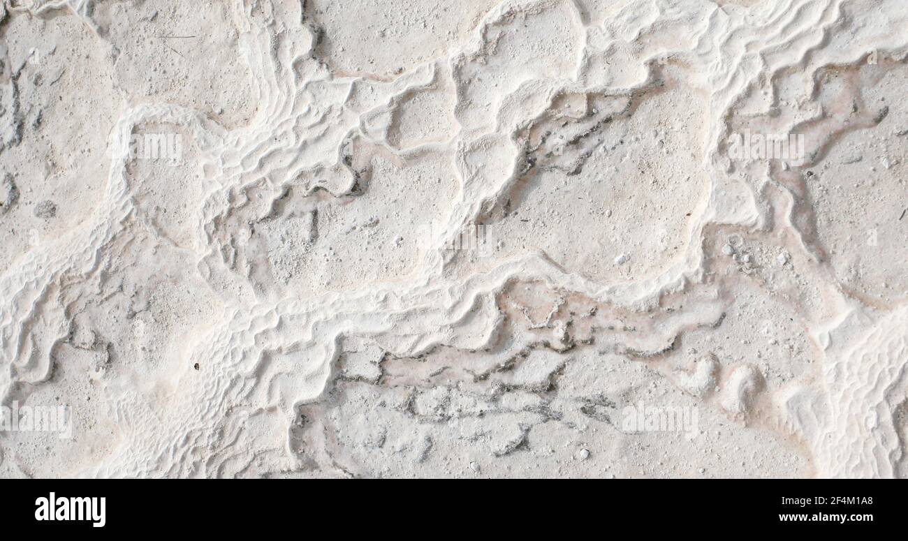 Snow white abstract mineral water blurred calcium formed texture of ...