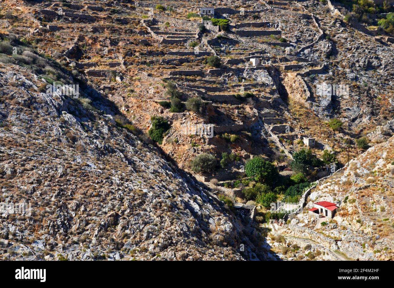 Greece dry stone walls hi-res stock photography and images - Alamy