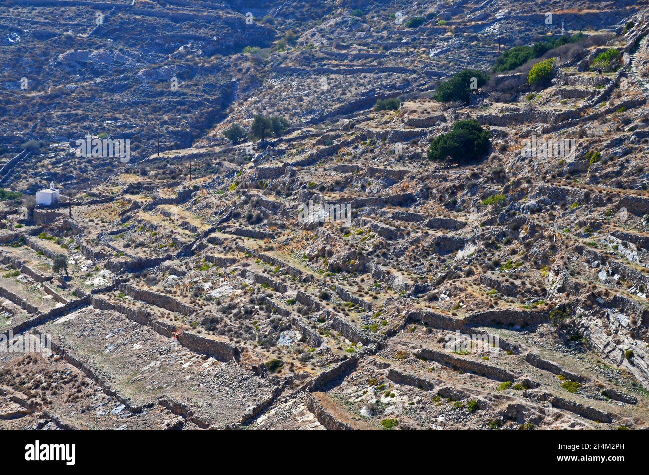 Greece dry stone walls hi-res stock photography and images - Alamy