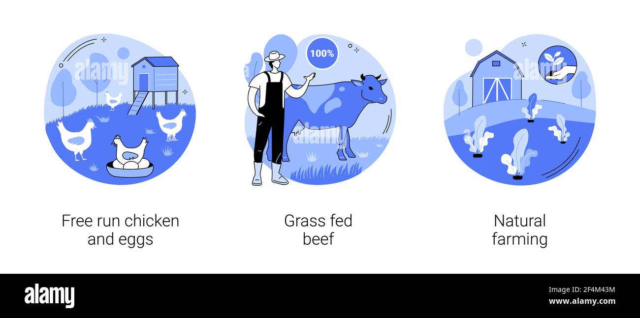 Eco farming abstract concept vector illustrations Stock Vector Image ...