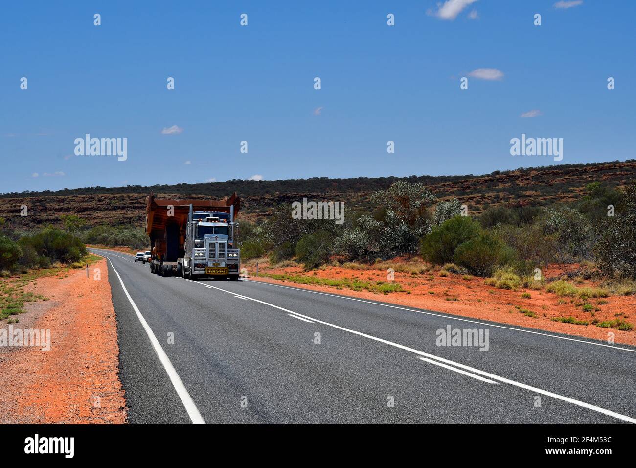 Australia, Northern Territory - November 15, 2017: Heavy oversize ...