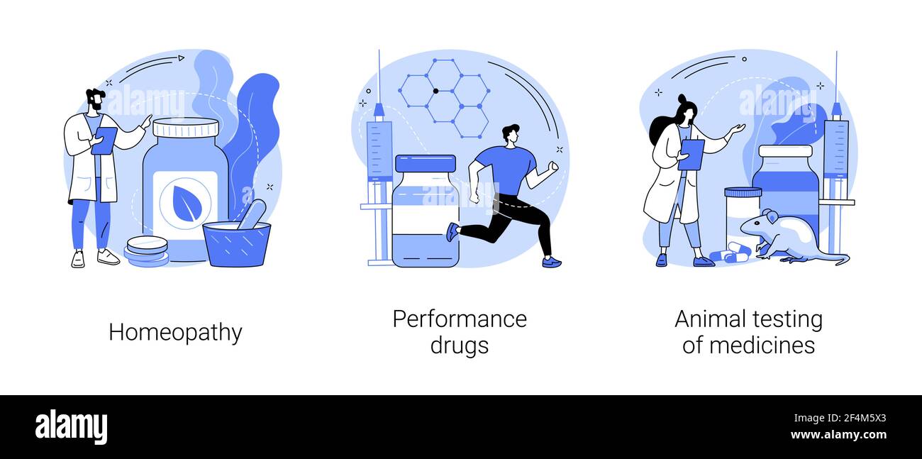 Pharmaceutical business abstract concept vector illustrations Stock ...