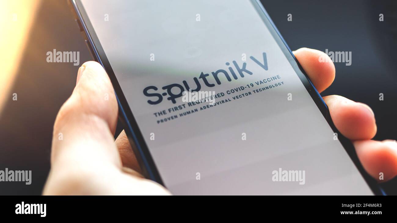 Sputnik news logo hi-res stock photography and images - Alamy