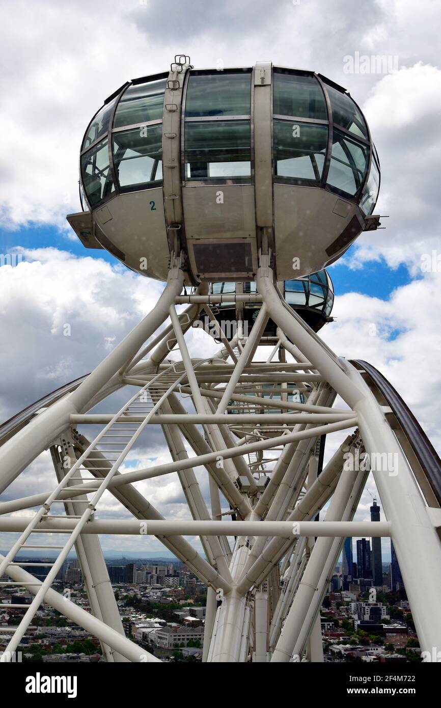 Melbourne, VIC, Australia - November 03, 2017: Gondola of Melbourne ...