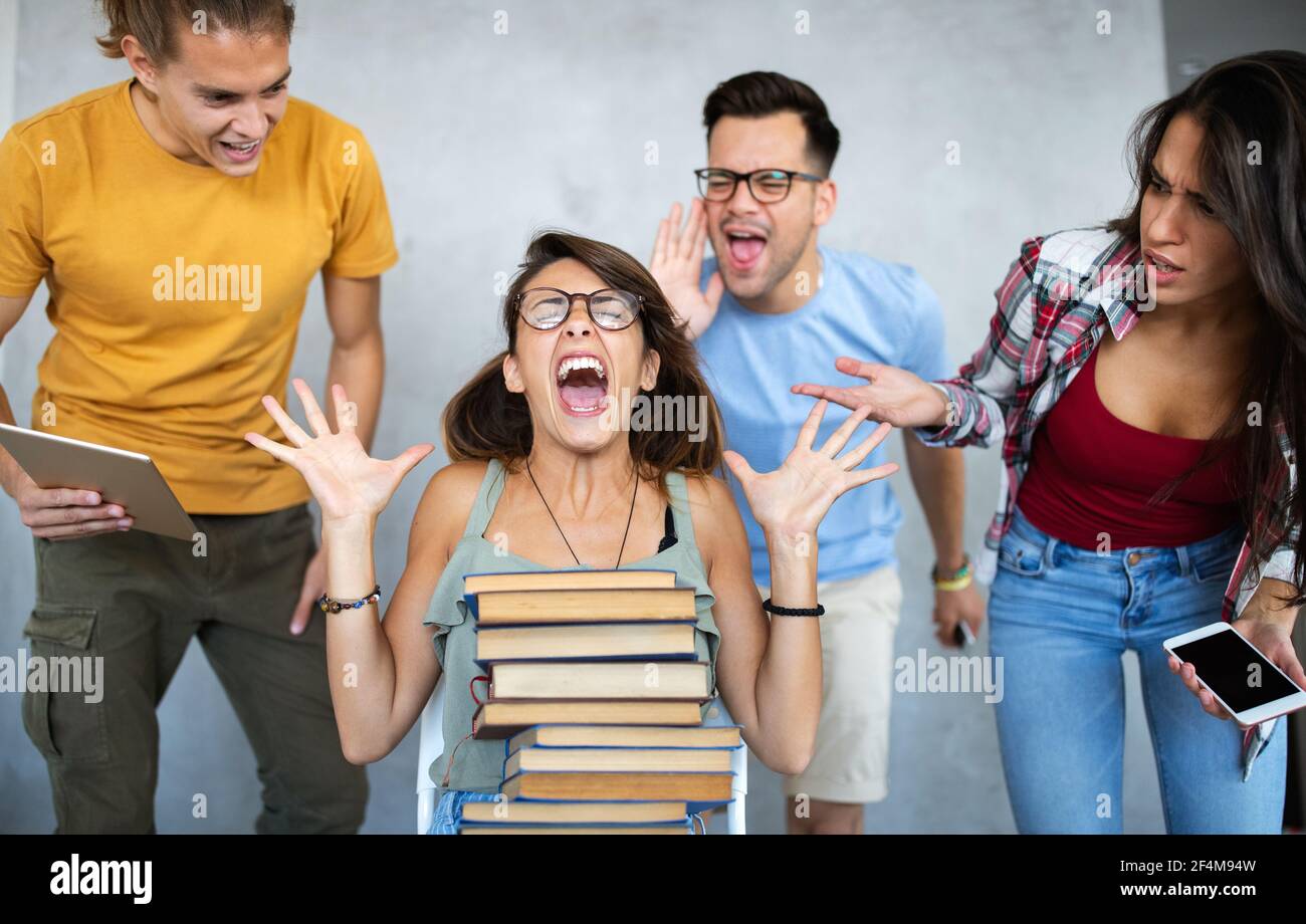 Frustrated student hi-res stock photography and images - Alamy