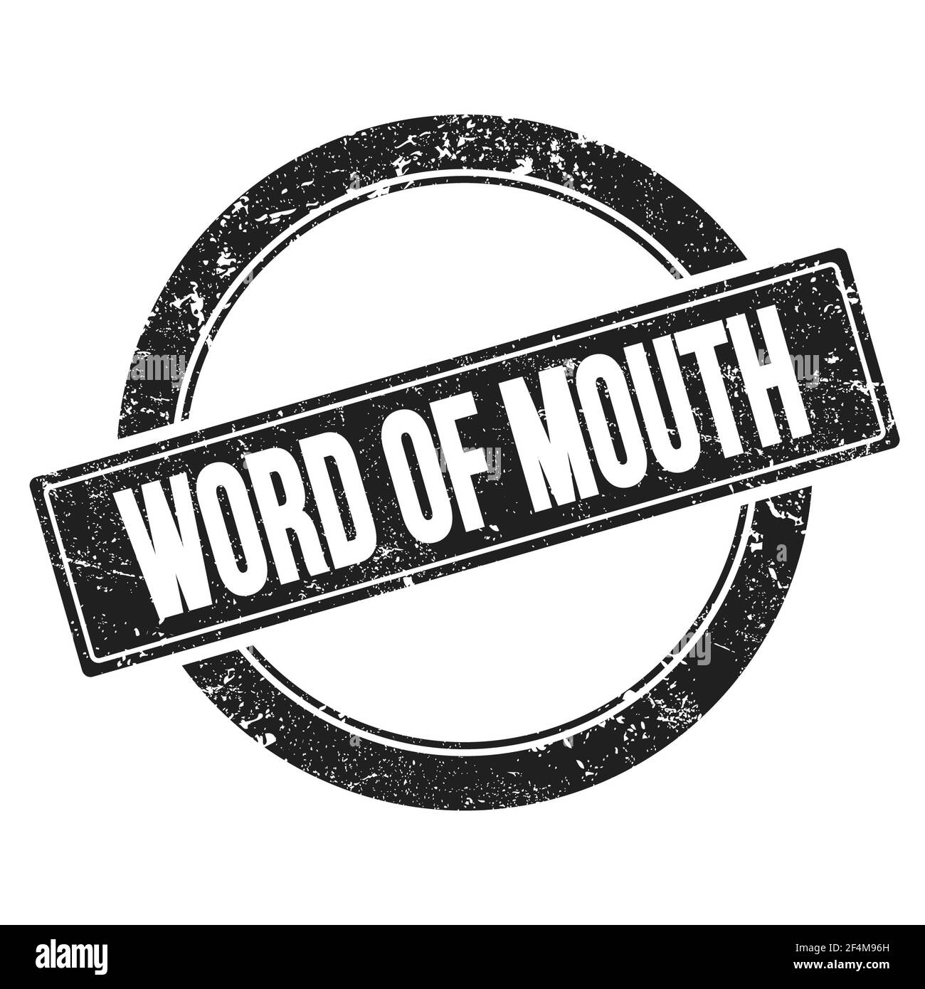 Word of mouth stamp hi-res stock photography and images - Alamy