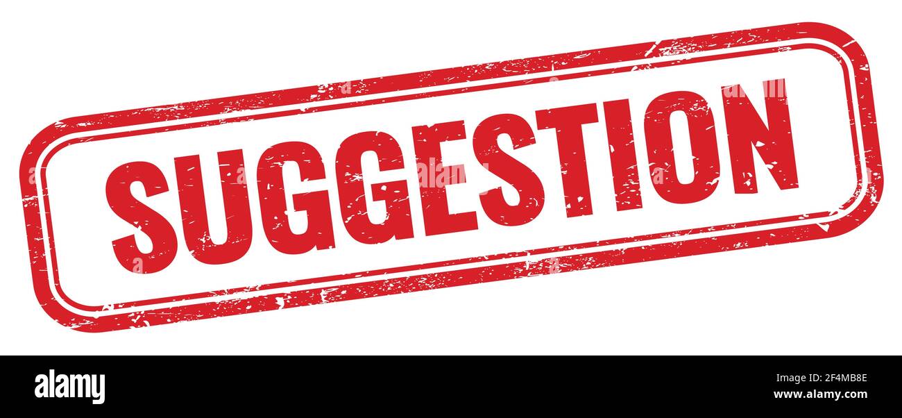 Stamp suggestion hi-res stock photography and images - Alamy