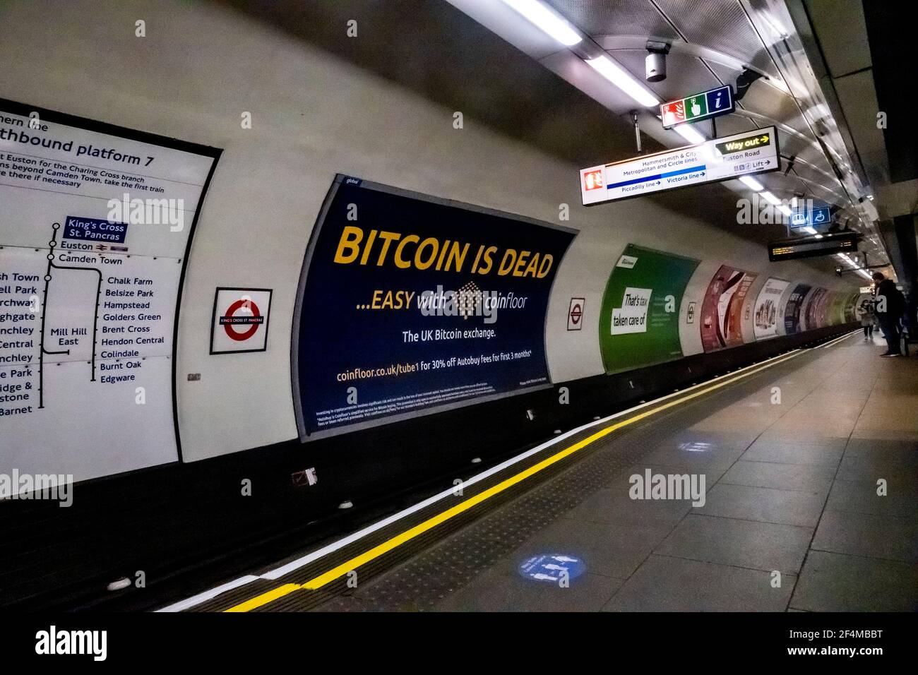 Bitcoin billboard hi-res stock photography and images - Alamy